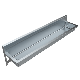 Wudu Foot Wash Stainless Steel Trough | Britex